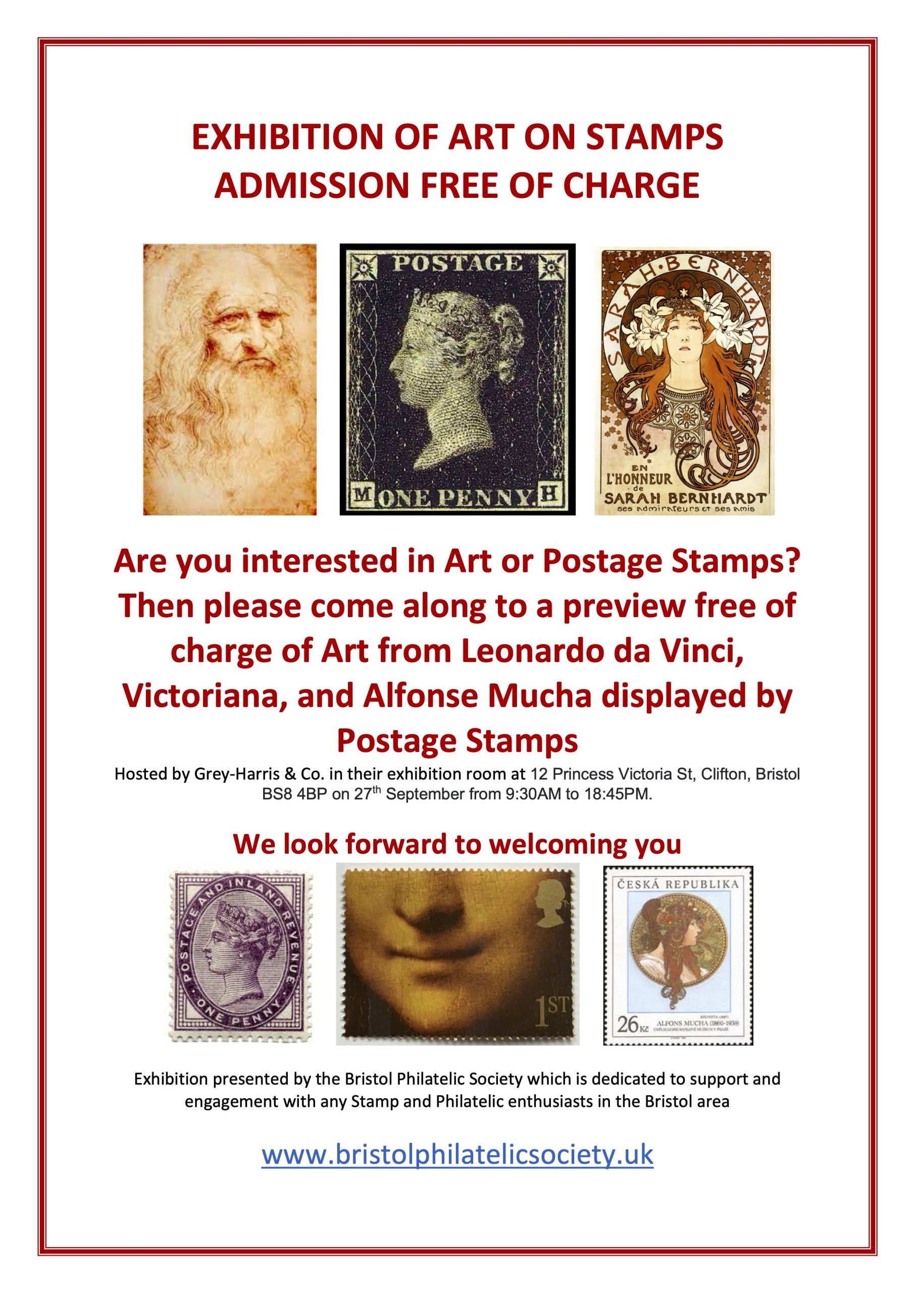 23/August Stamp Exhibition – Bristol Philatelic Society